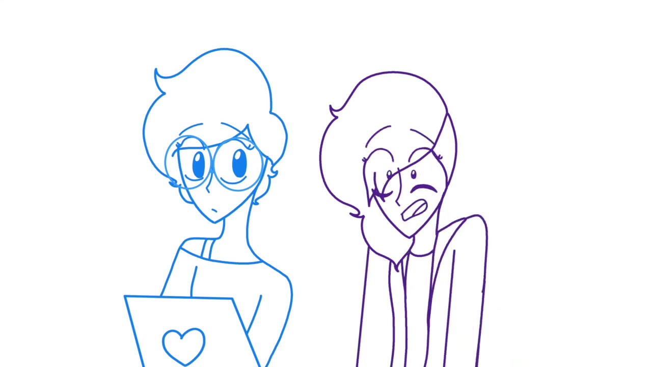 Flirting (Fem!Moxiety) I Sanders Sides Animatic - YouTube