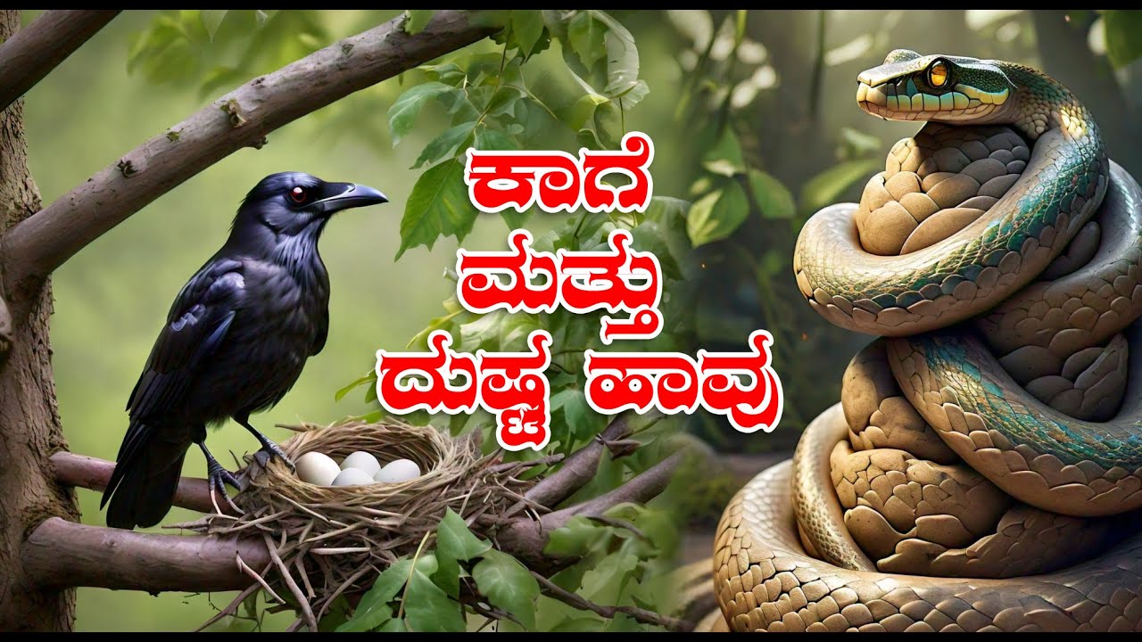Kage_matthu_Dushta_Haavu_ಕಾಗೆ ಮತ್ತು ದುಷ್ಟ ಹಾವು - YouTube