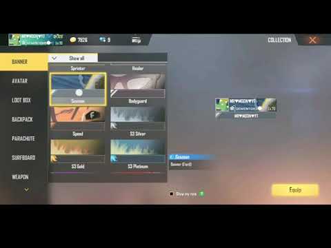 Free fire all 1st to 23 Elite pass Banner and Avatar... - YouTube