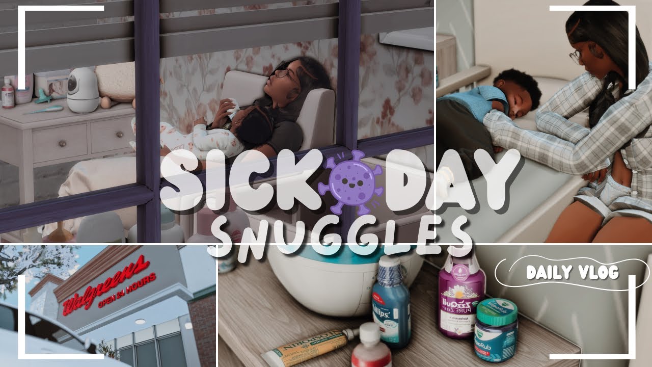 The Sims 4 - Sick Day Snuggles - YouTube