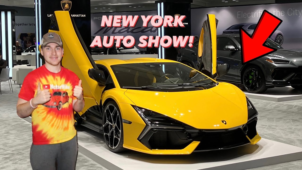 NYC Auto Show 2024 (Amazing Exotics, Rare JDM Cars!) - YouTube