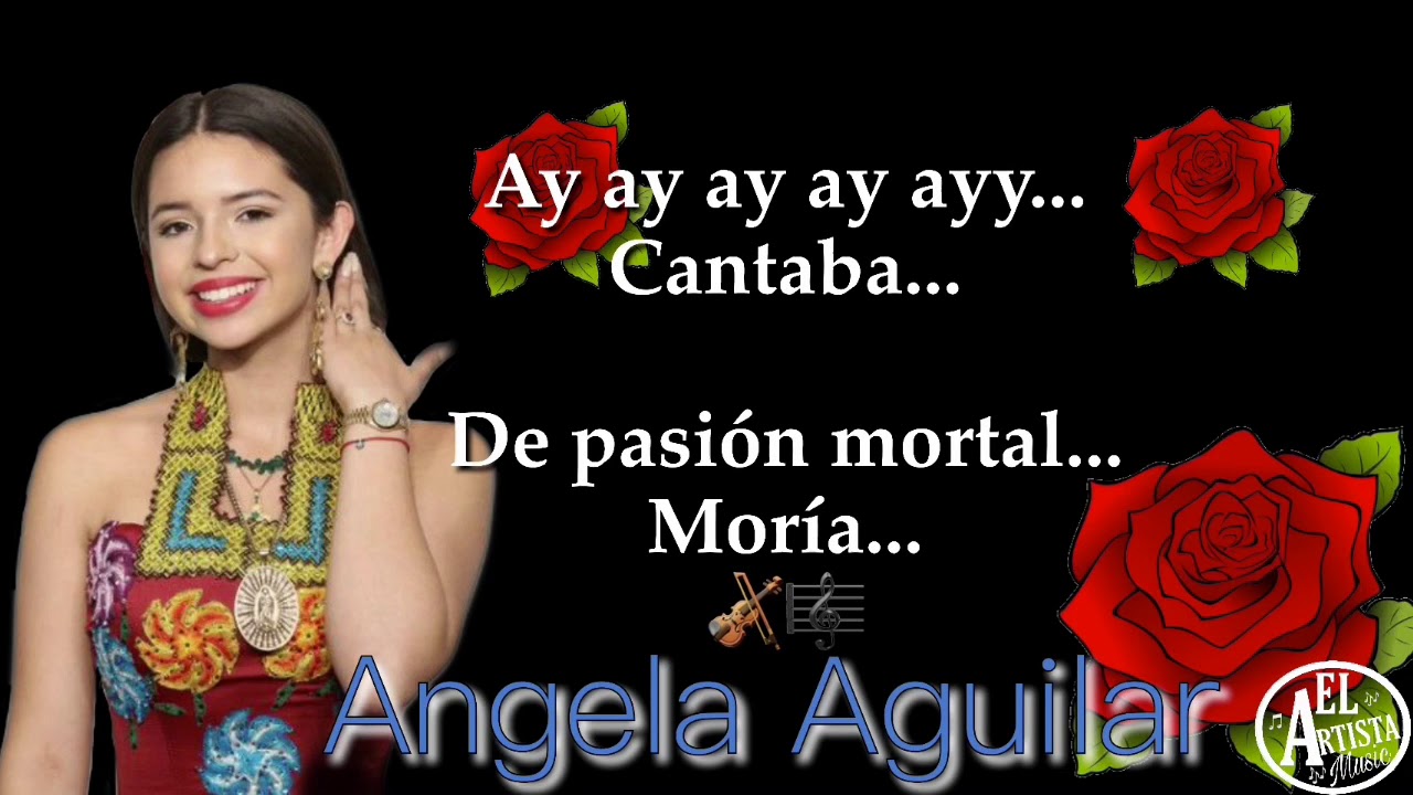Cucurrucucu (letra) Ángela Aguilar VIDEO LIRIC - YouTube