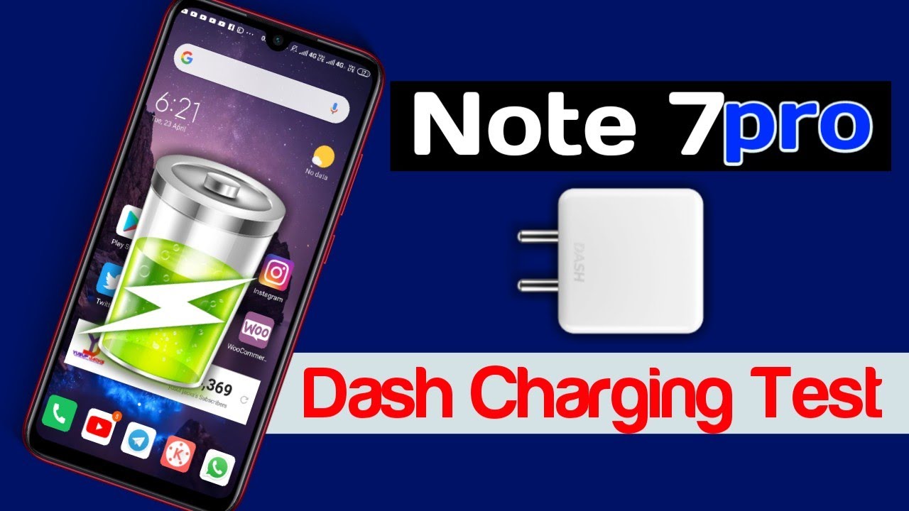 Redmi Note 7 Pro Dash Charging Test, Can Oneplus Charger work with ...