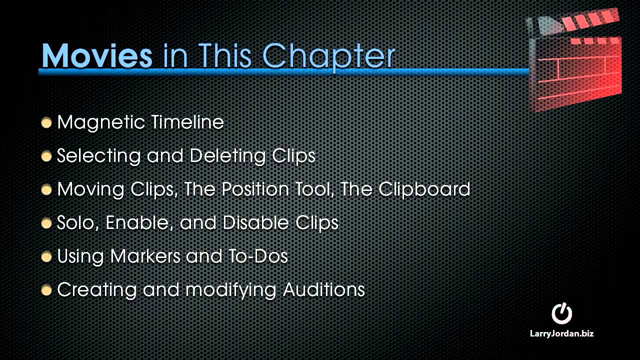 Introduction: Organizing Clips in the Timeline in Final Cut Pro X - YouTube
