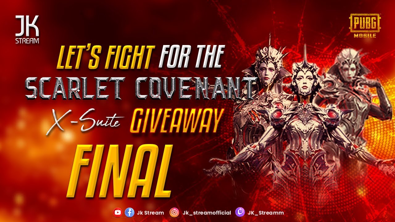 SCARLET CONVENANT X-Suit GIVEAWAY | FINAL DAY 2 - YouTube