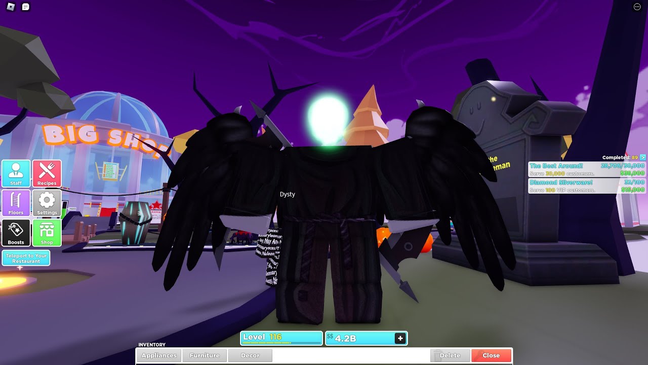 👻MY RESTAURANT HALLOWEEN UPDATE!!!👻 (Including all the quests) - YouTube