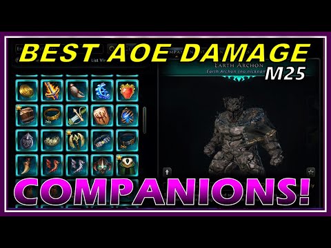 The BEST Multi Target (aoe) Damage Companions in Module 25! (tested ...