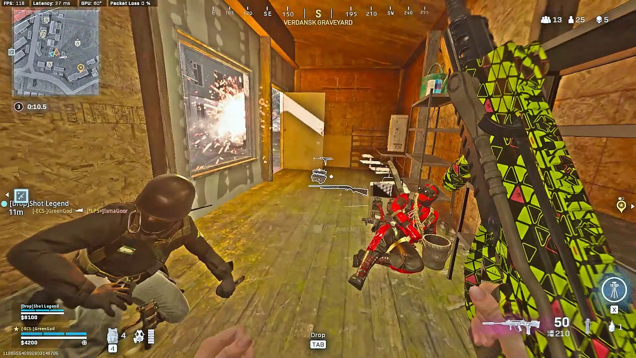 Call of Duty Modern Warfare - THINND Sniper move thru door - YouTube