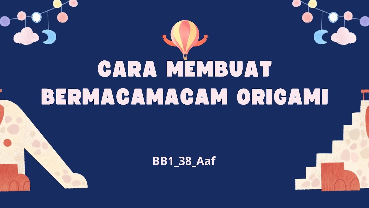 Origami - tutorial 50 macam cara membuat Origami #tutorial #origami ...