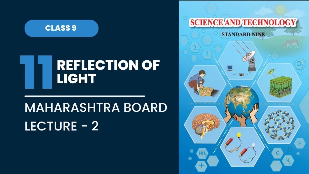 9th Science | Chapter 11| Reflection of light | Lecture 2 | Maharashtra ...