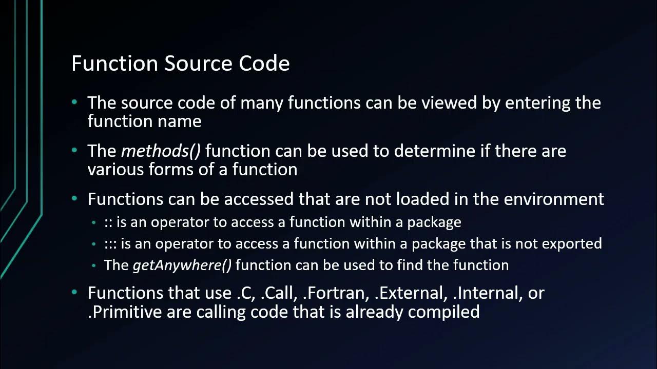 User-Defined Functions (Part 6) - YouTube