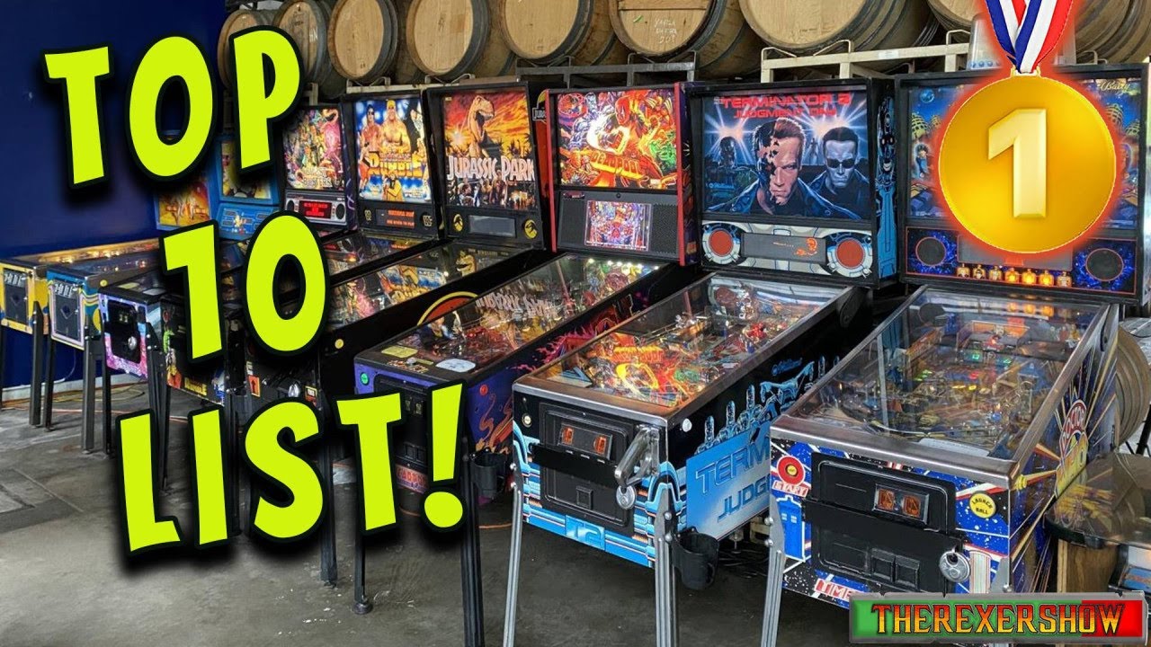 "TOP 10 PINBALL Machines EVER!"-Special Guests Cary Hardy & Wolfanoz ...
