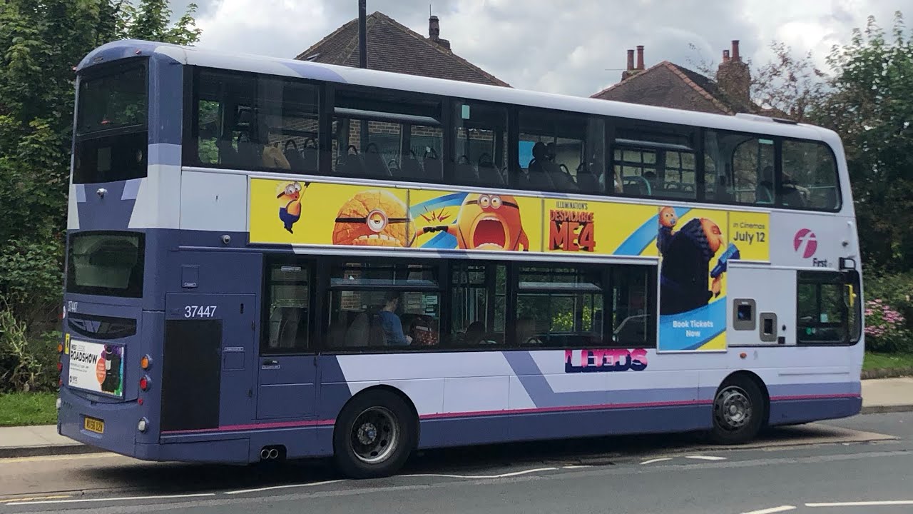 *beast* first Leeds Volvo B9TL Wright eclipse Gemini 37447 MX58 DZW ...