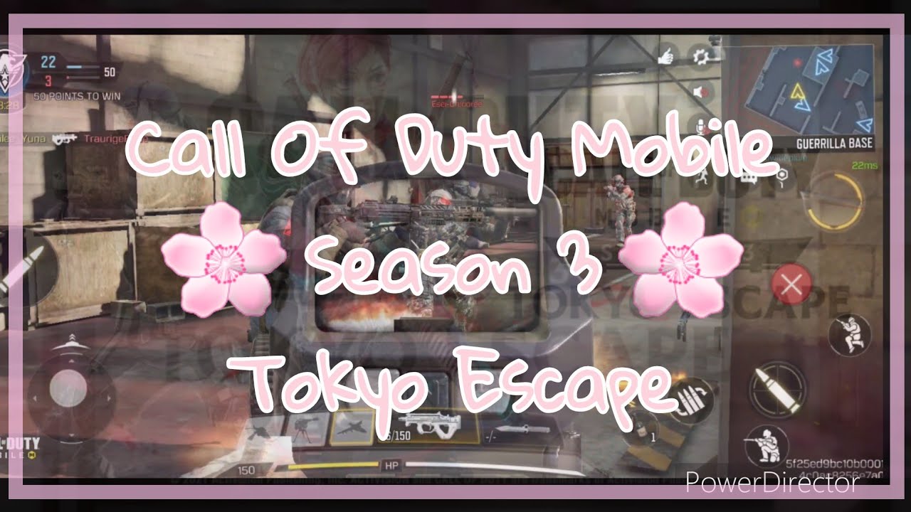Call of Duty Mobile - 🌸Season 3🌸 - Tokyo Escape - YouTube
