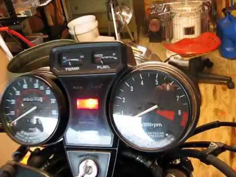GL1100 after carb rebuild - YouTube