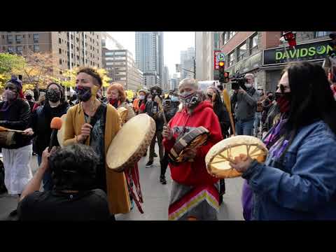 Justice For Joyce Protest Montreal October 3 2020 EMR 7632 - YouTube