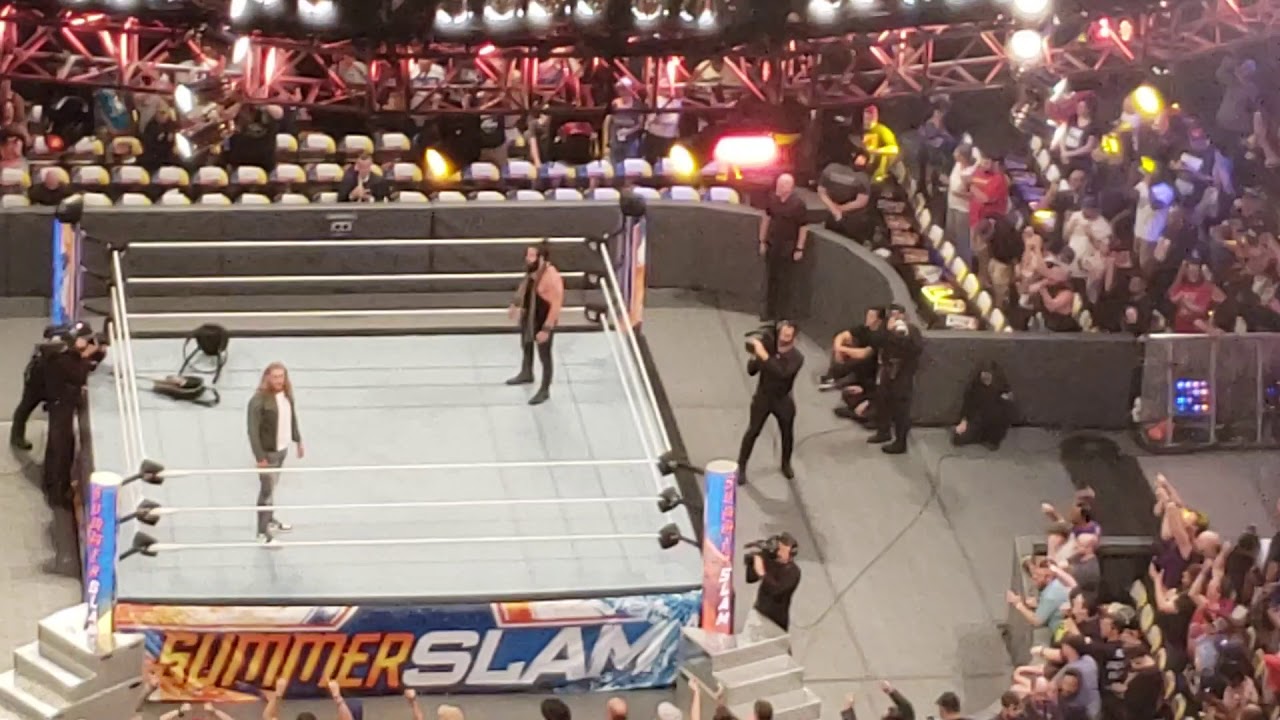 Edge summerslam 2019 return with Elias - YouTube