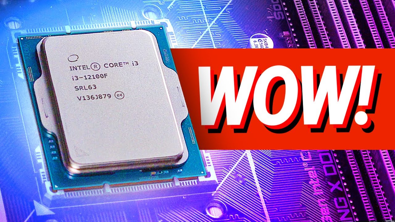 Der Intel Core i3-12100F ändert einfach alles!! Test / Review - YouTube