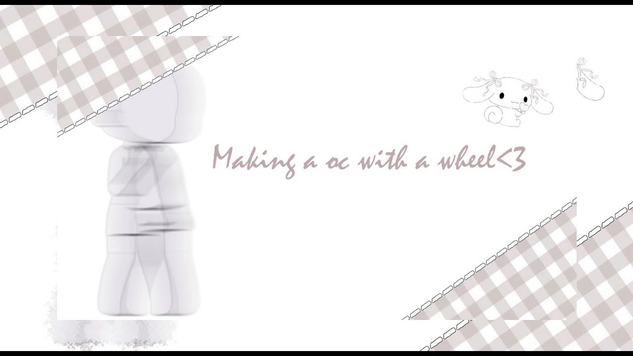 Making a oc with a wheel 🎀 1/?? ||Read the description|| - YouTube
