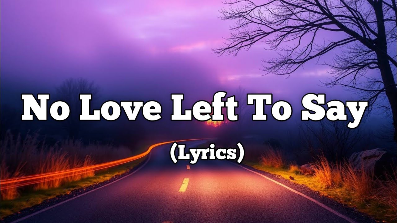 No Love Left to Say – A Heartfelt Alternative Pop Ballad 💔🎶 | Emotional ...