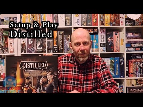 Distilled Board Game Setup and Game Play Tutorial How to Play - YouTube