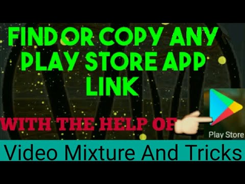 COPY PLAY STORE APP LINK - YouTube