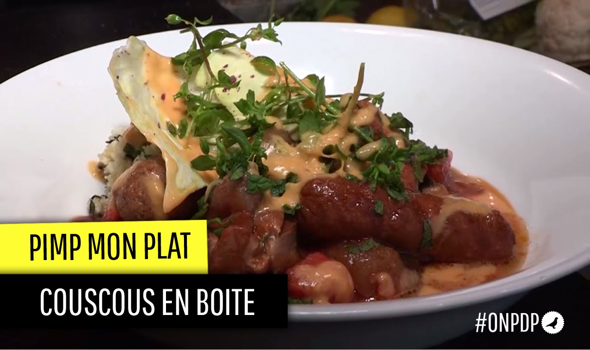 Comment faire d'un couscous en boite un plat de chef ? - YouTube