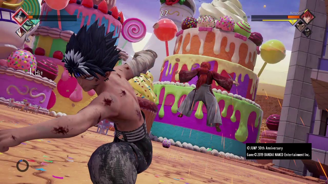 Jump Force Dlc Hiei Vs Yusuke Youtube