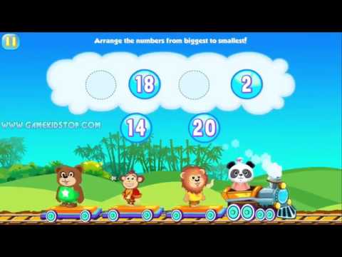 Kids Learn Math 1 To 100 With Lola Panda S Math Train 2 Official Version - Fun Video Learn Math ...