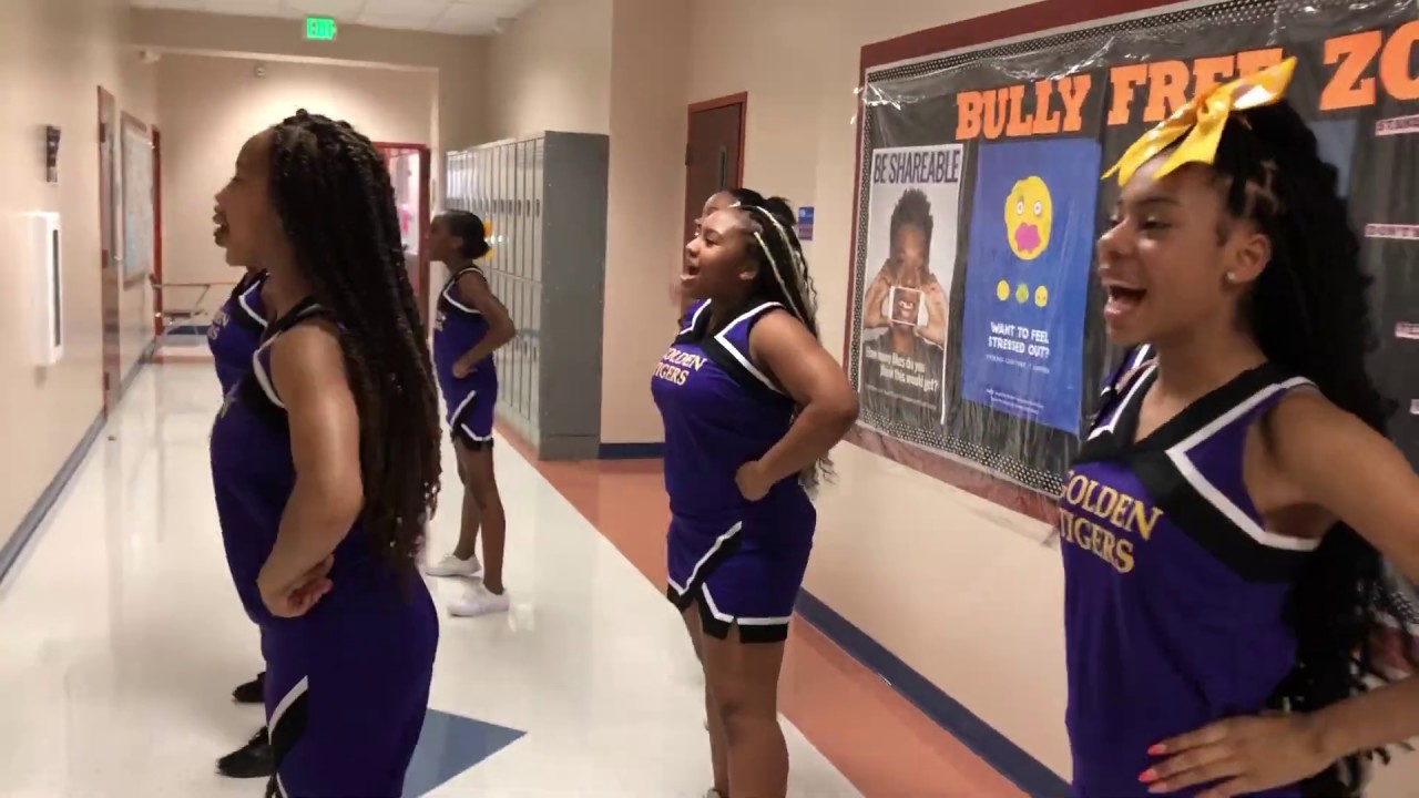 Bullying Cheer Competition CMIT North Middle School - YouTube