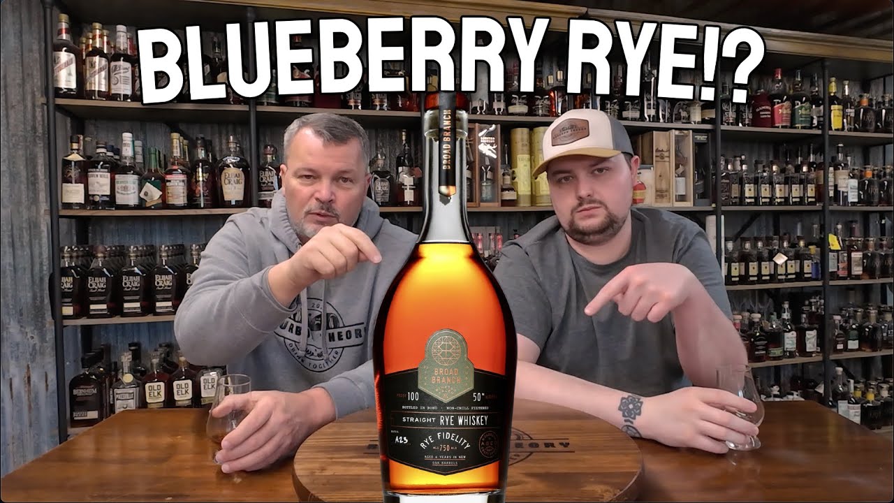 BLUEBERRY RYE!? - Broad Branch Rye Fidelity Review - YouTube