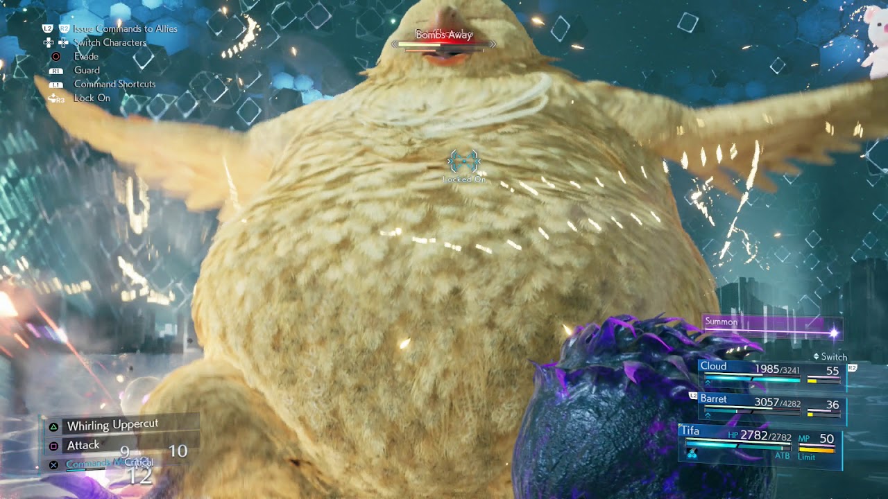 Final Fantasy VII Remake Walkthrough - Fat Chocobo VR Boss Fight - Part ...