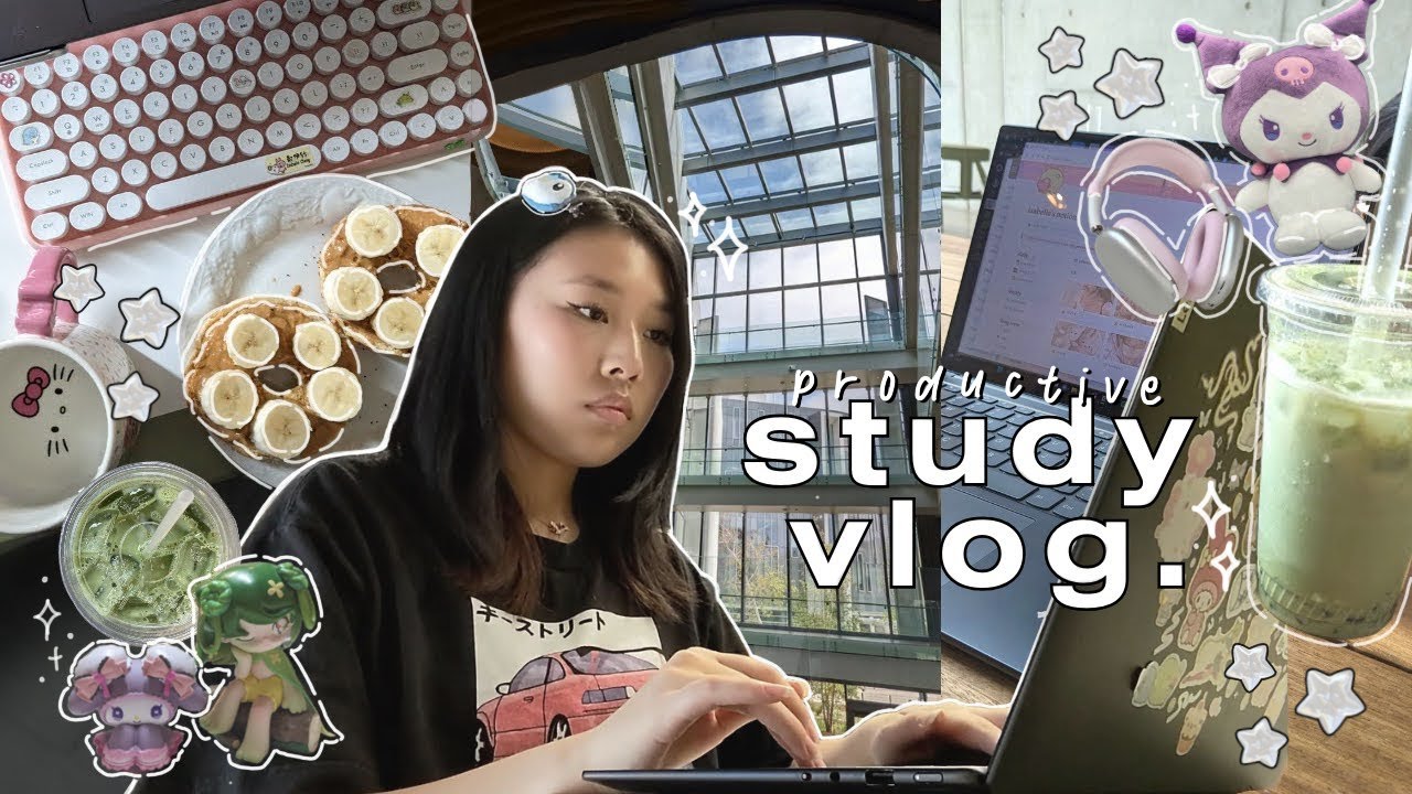 ucsd study vlog 🎧: productive, finals week, moving out, busy study days ...