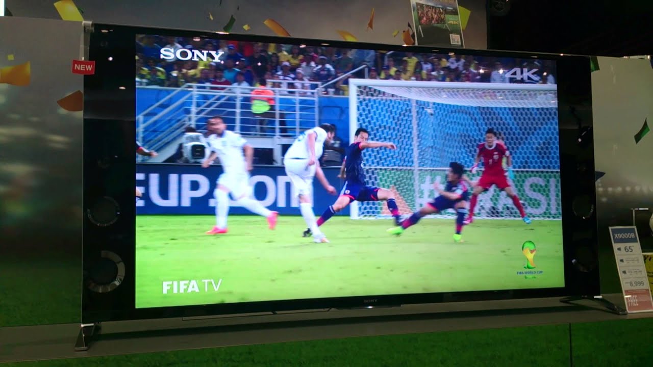 SONY 65" HD FIFA TV - YouTube