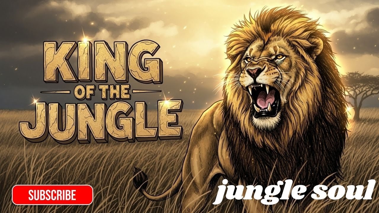 "Mighty Lions in Action | The True Rulers of the Wild | Jungle Soul ...