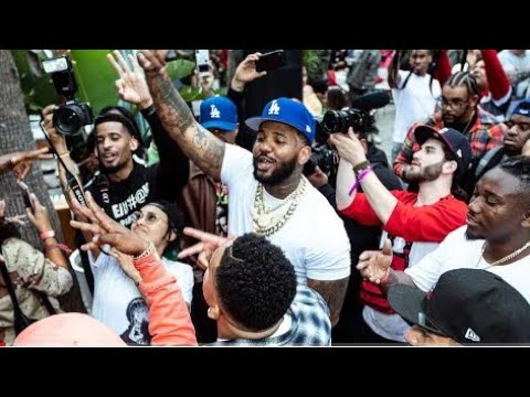 The Game Born 2 Rap Album Listening Party with Nipsey Hussle Song in ...