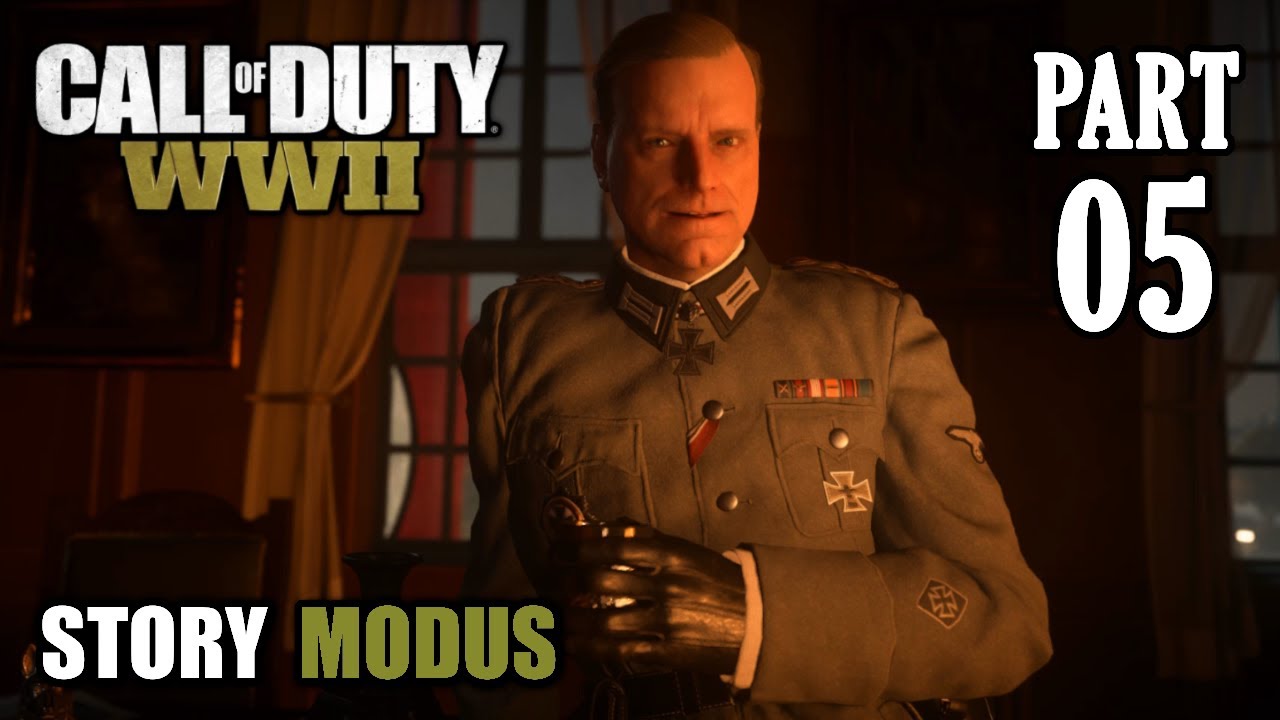 Call of Duty WW2 Gameplay German Story Mode #05 - Nazi Undercover - YouTube
