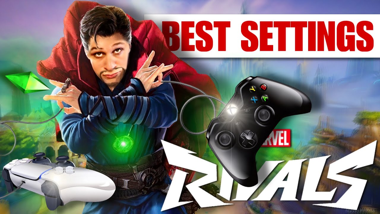 Marvel Rivals BEST Controller Settings (Dr. Strange Edition) - YouTube
