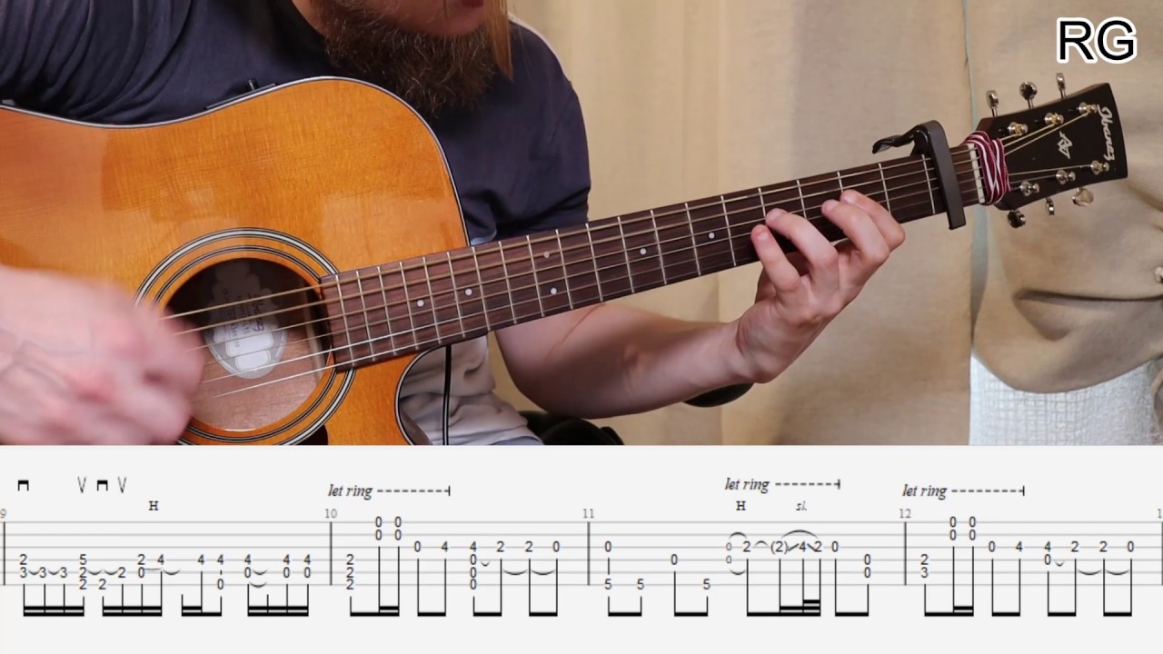 Ariana Grande - One Last Time ( Guitar Cover with Tabs by Ralfs ...