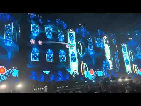 Tidal Wave Geometry Dash Rave Visuals Dion Timmer for Shiawase VIP