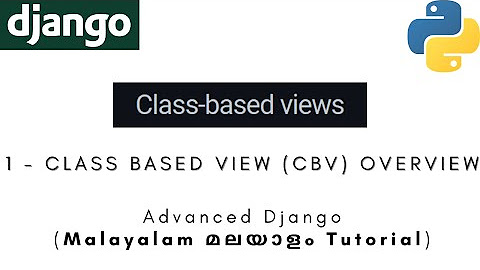 Advanced Django | MALAYALAM TUTORIAL - YouTube