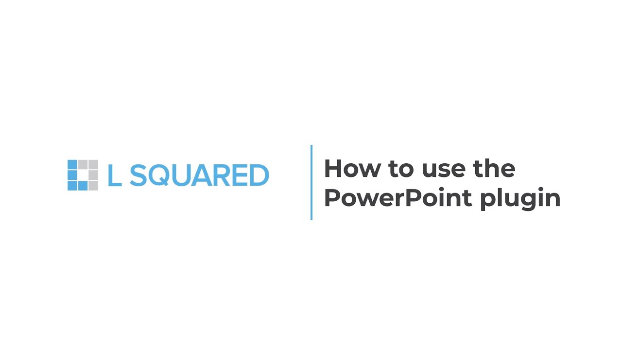 How to Use the PowerPoint Plugin - YouTube