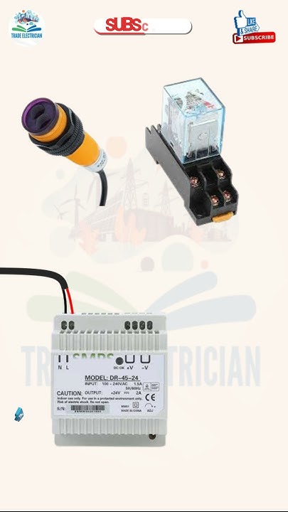 PNP Sensor connection with Relay || Trade Electrician - YouTube