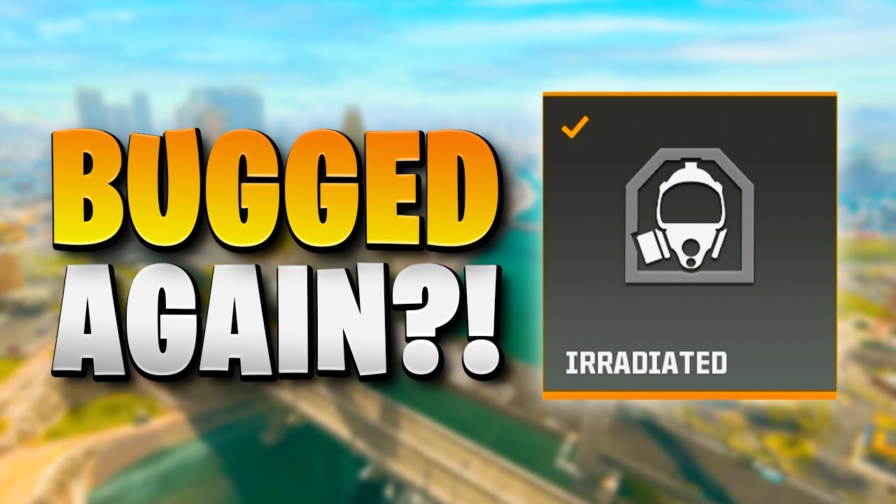 Warzone 3 Bug Alert! Irradiated Perk Plates in Combat?! (Quick Fix ...