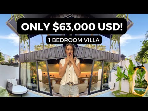 Cheapest Bali Villa For Sale?! 🏝 $63K Uluwatu Loft w/ Pool & 14% ROI