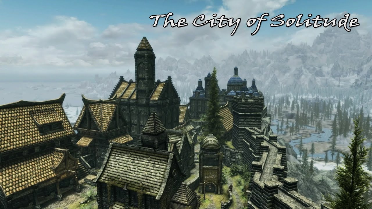 The City of Solitude Ambient + Relaxing - YouTube