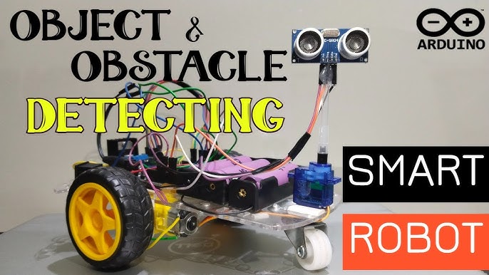 Arduino Obstacle Avoiding Robot Using L293d Motor Driver 43 Off