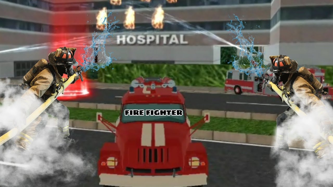🛑 LIVE-Fire Fighter Rescue Hospital Building Car Fire Station - YouTube
