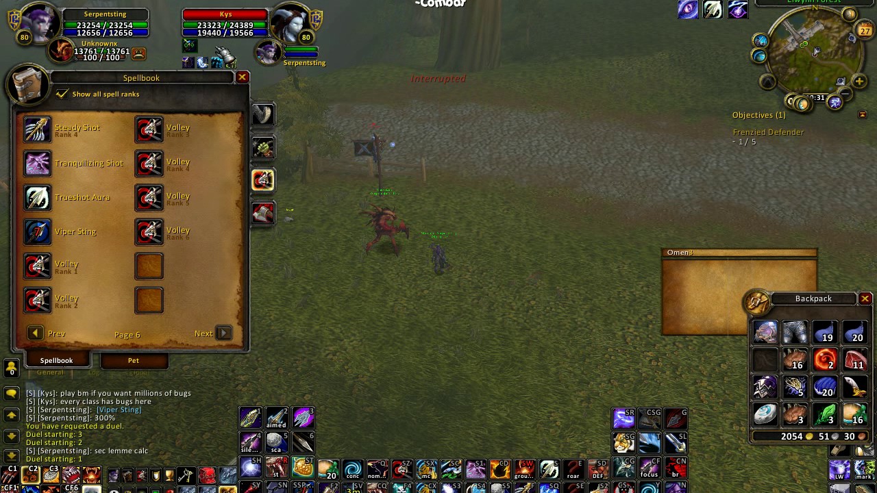 viper sting dalaran wow issue - YouTube