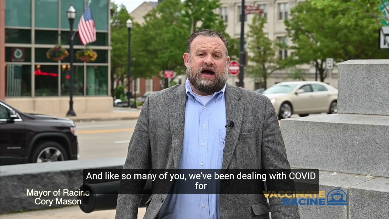 A Message from Mayor Cory Mason to help Vaccinate Racine - YouTube